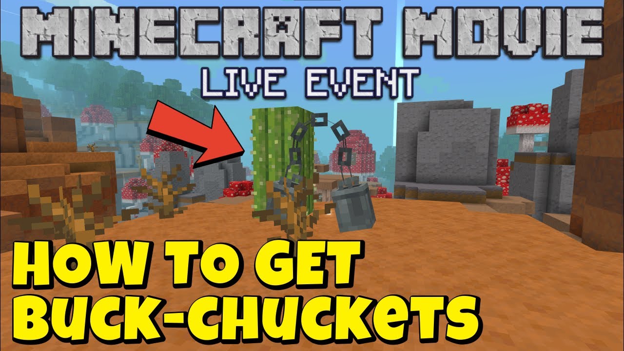 RARE Buck Chuckets Location in Mushroom Town FOUND! - YouTube