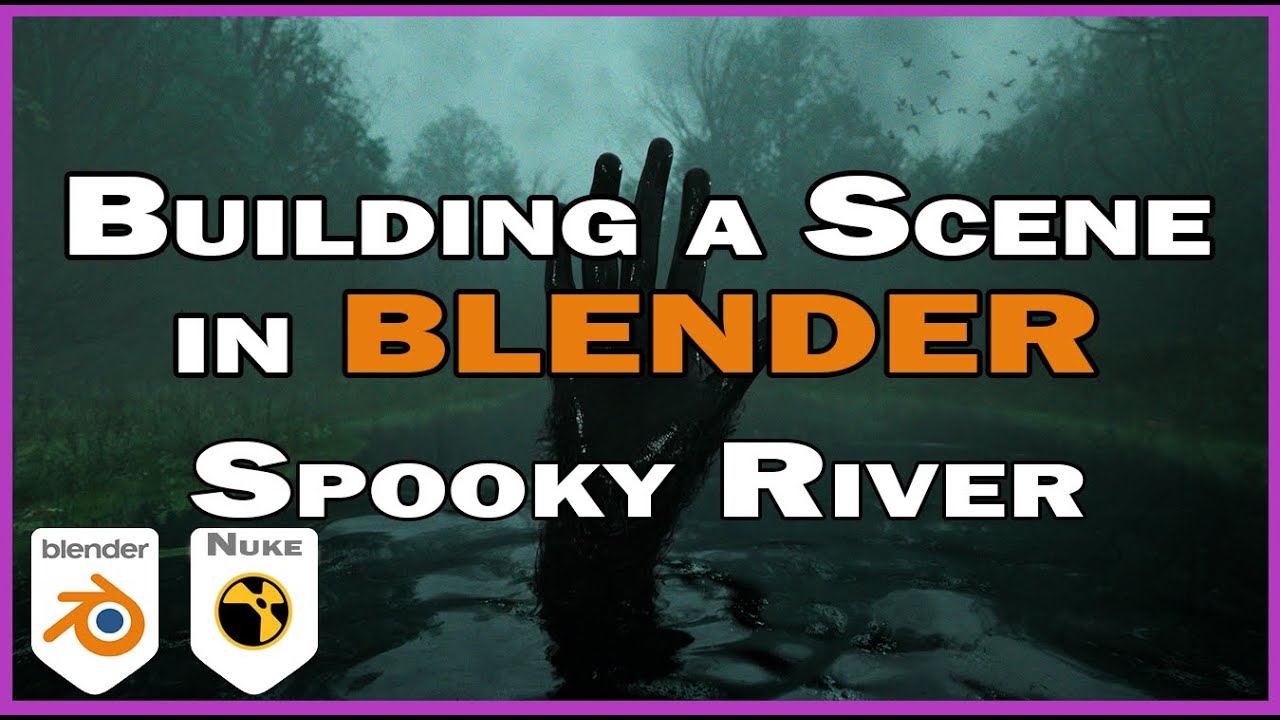 Building a SCARY River Scene in Blender in 2 minutes - YouTube