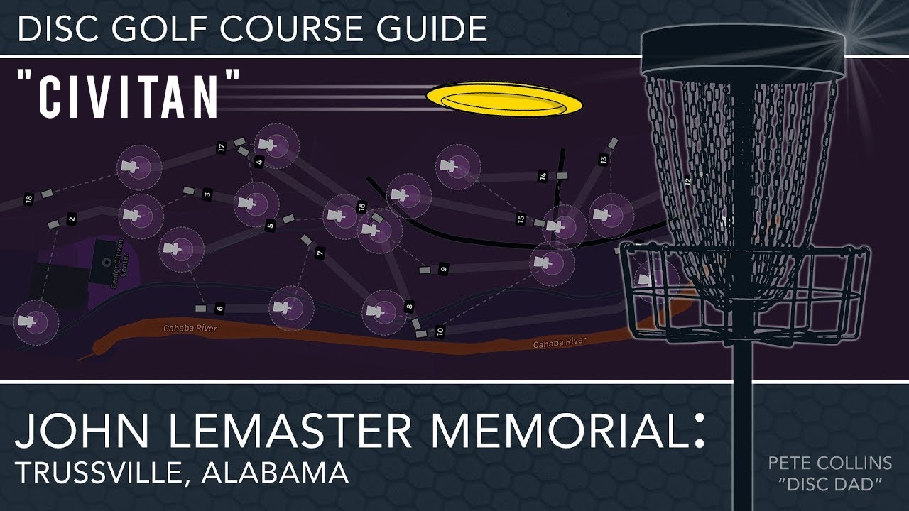 "Civitan": John LeMaster Memorial Disc Golf Course -Trussville, AL ...