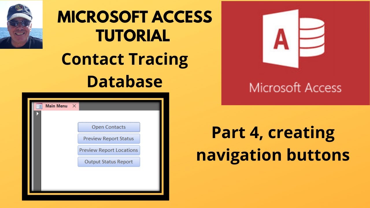 This video explains how to create a contact tracing database - part 4 ...
