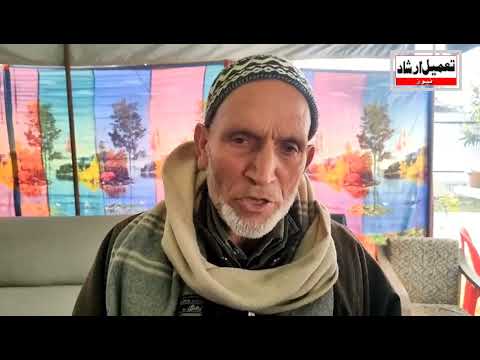 Former MLA Ganderbal Sheikh ishfaq Jabbar today adressed a workers meet ...