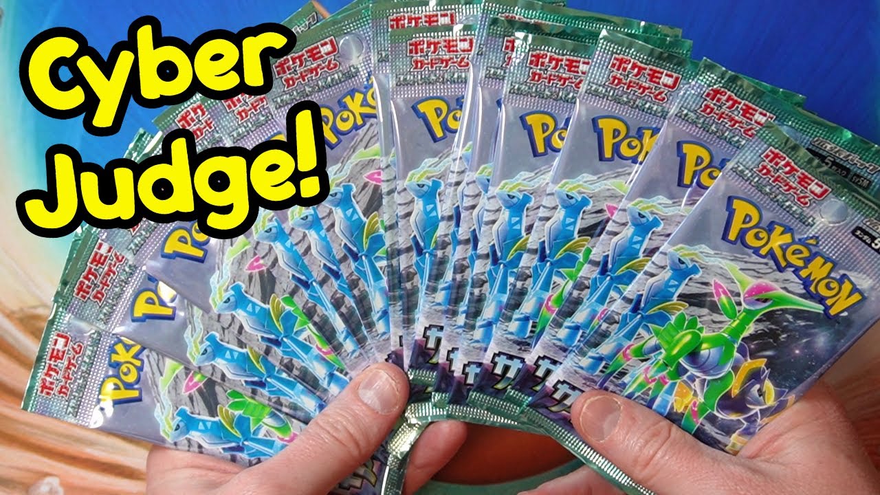 Pokemon TCG Some More Cyber Judge Packs! - YouTube