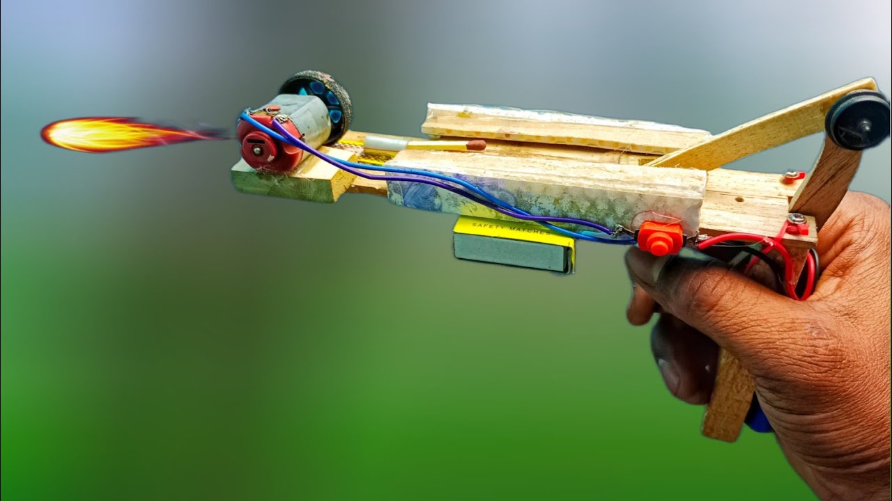 Made something weird using match sticks - YouTube