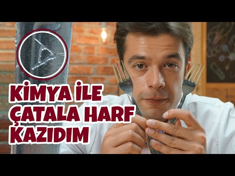 Sadece Kimya ile Çatala Harf Kazıdım