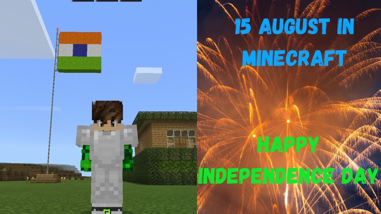 Independence Day special minecraft video. 🇮🇳🇮🇳 ️ - YouTube