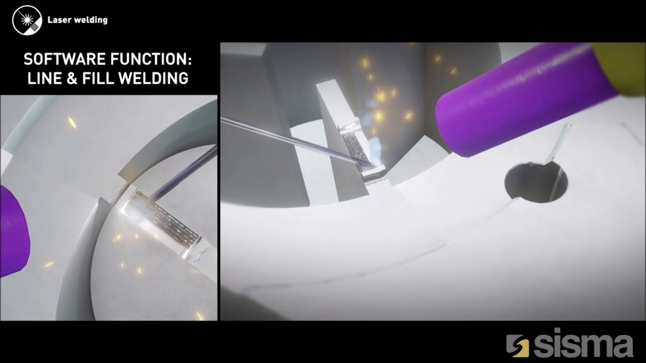 The Most Precise Laser Welding Machine | Sisma - YouTube
