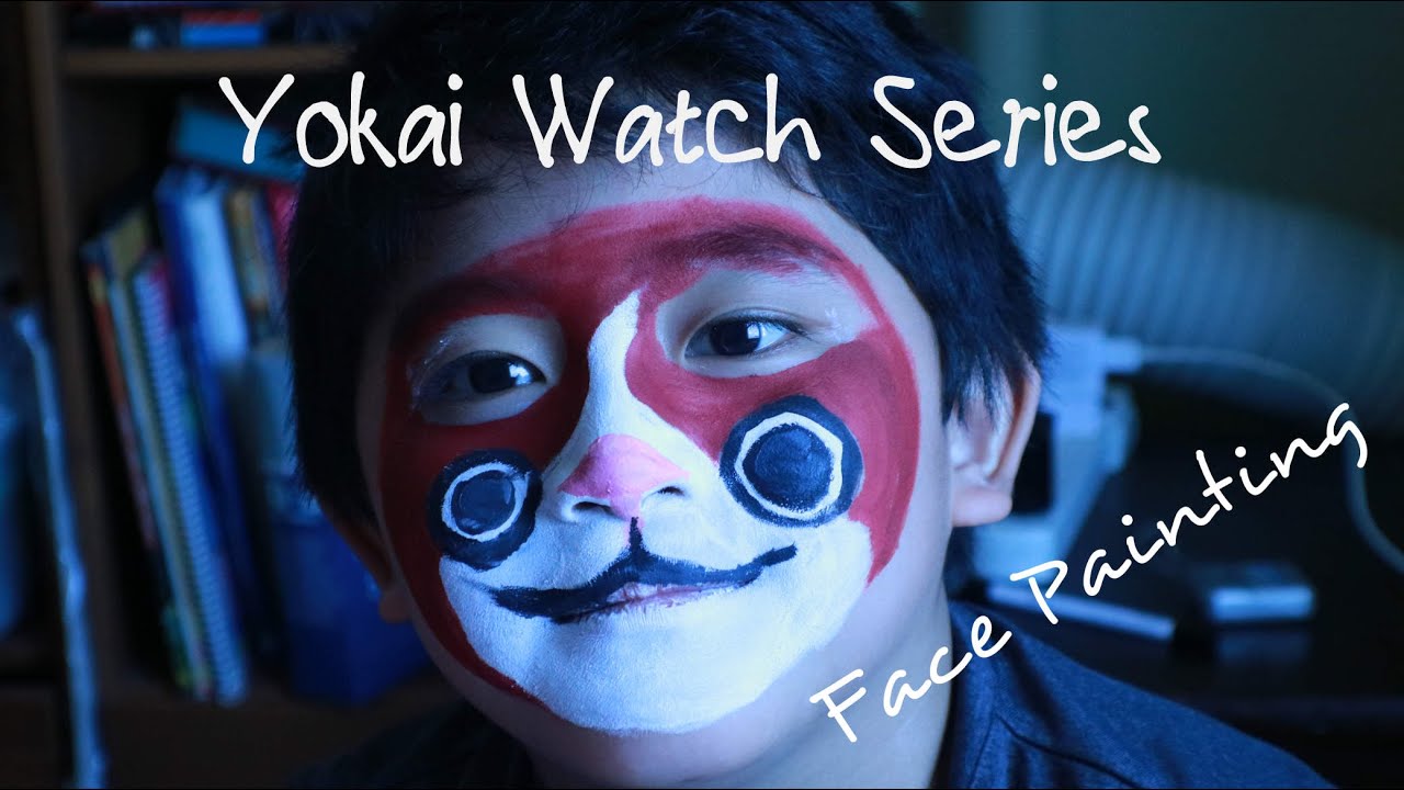 Yokai Watch Series [Face Painting Edition] Jibanyan - YouTube