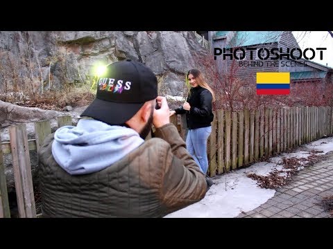 Behind the Scenes at a Colombian Instagram Model Shoot