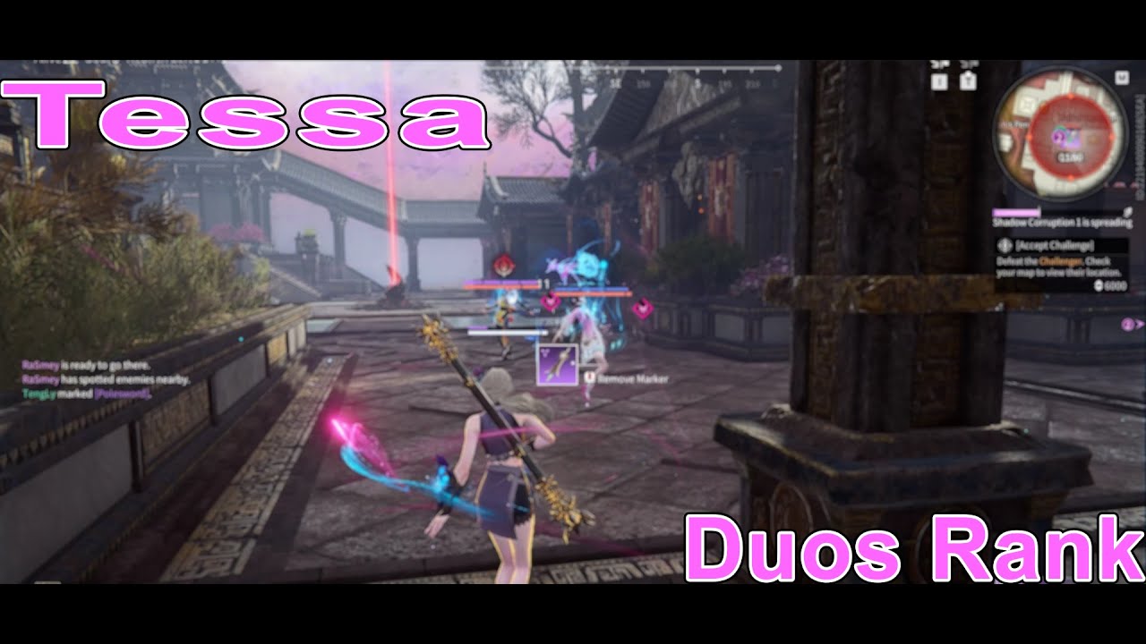 Tessa [Duos Rank] gameplay #narakabladepoint #naraka - YouTube