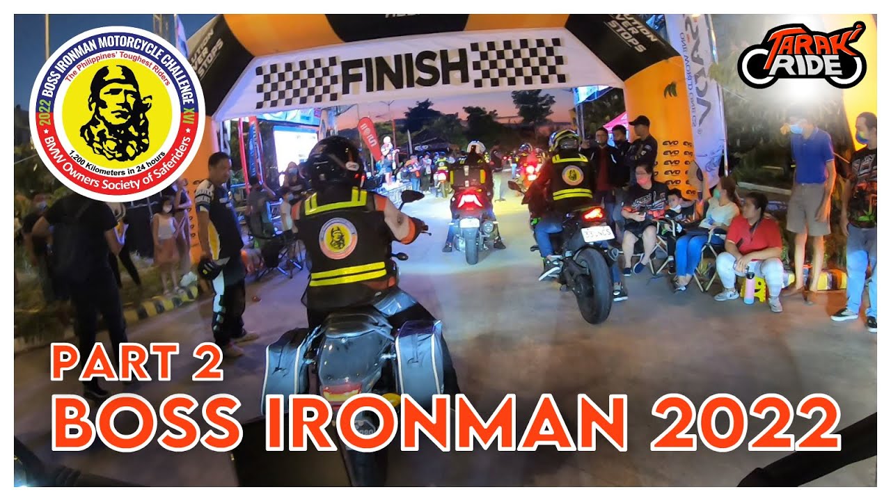 BOSS IRONMAN FINISHER!!! | Part 2 - 2022 BOSS Ironman Motorcycle ...