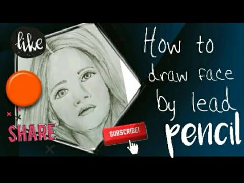How To Draw Face By Lead Pencil (Tutorial)#draw#sketching - YouTube
