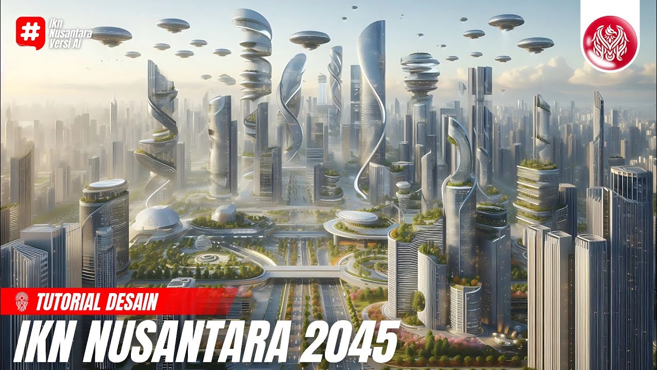 Ikn Nusantara Di Tahun 2045 - Arsitektur Ai - YouTube