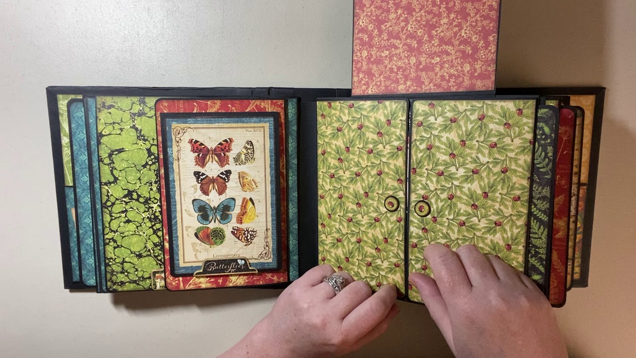 Nature Notebook Album-Graphic 45 Project Share - YouTube