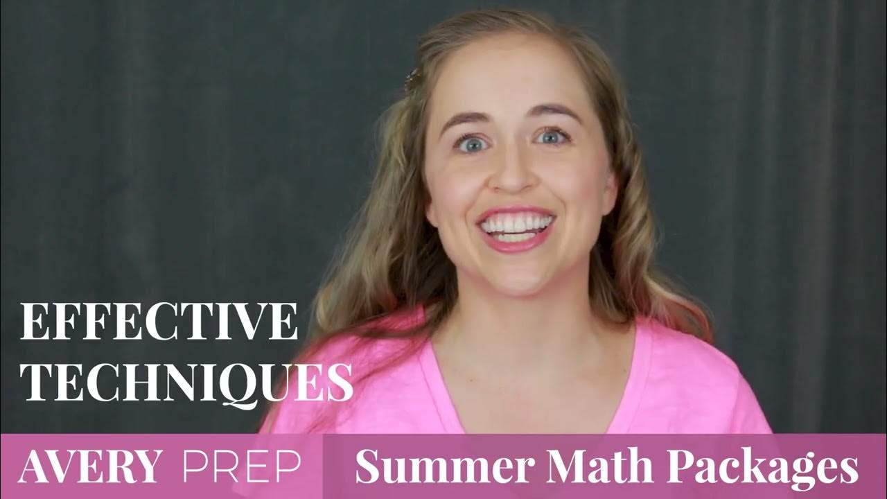 Avery Prep: Summer Math Tutoring - YouTube