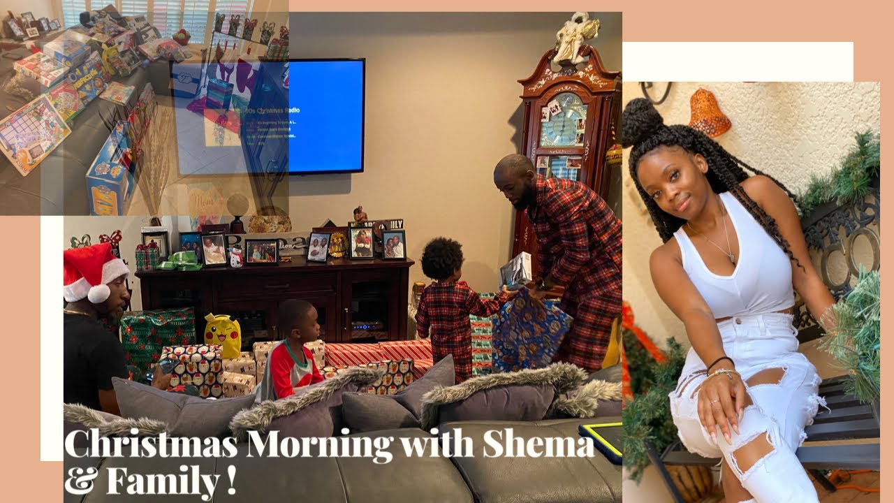 Opening Christmas Gifts w| SHEMA & FAMILY ️ ️ - YouTube