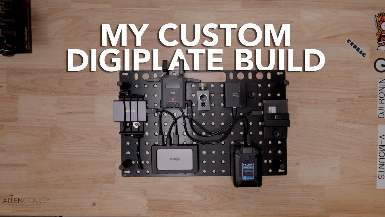 My custom DigiPlate build as Professional Photographer - YouTube