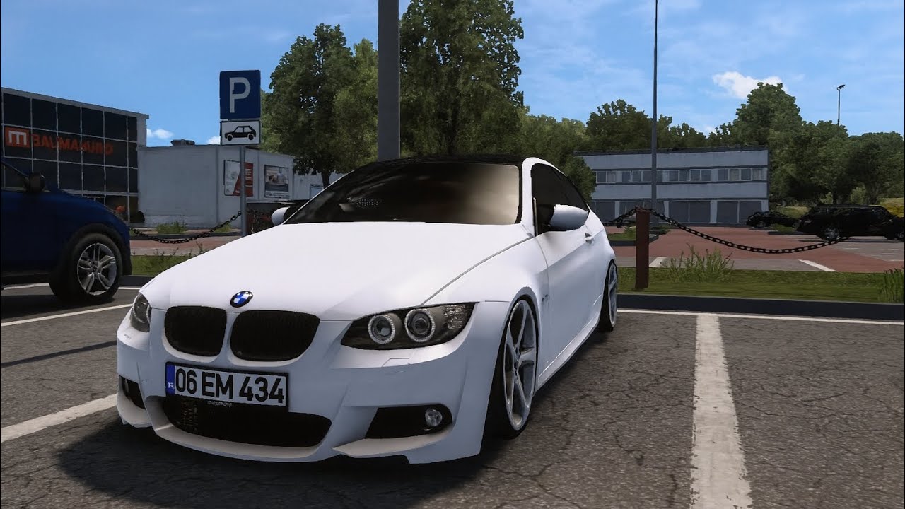 BMW SERIA 3 E92 M-TECH -Car Mods (1.57)-Euro Truck Simulator 2 - YouTube