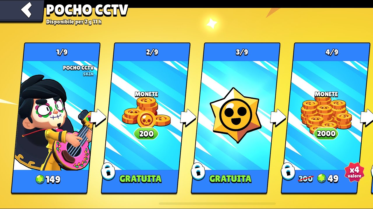 New skin: Pocho CCTV + all rewards😍👻 -Brawl Stars- - YouTube