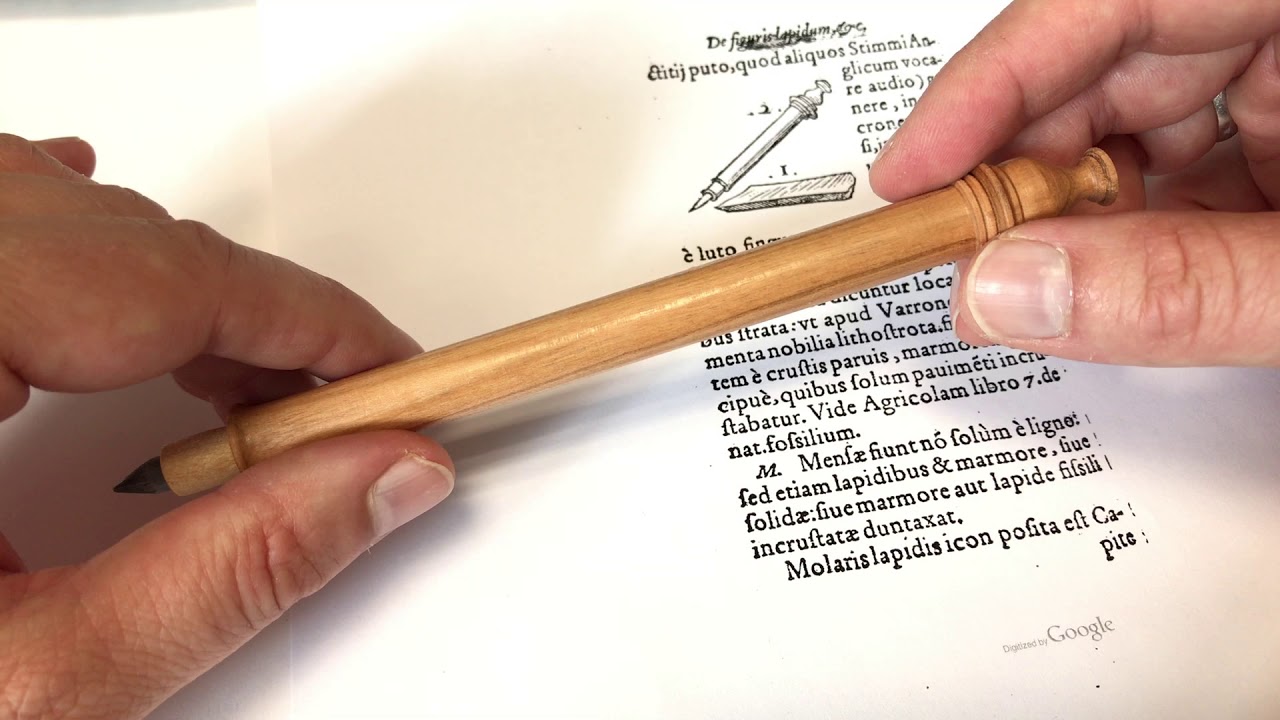 A look at Cleo Scribent's Gessner pencil - YouTube