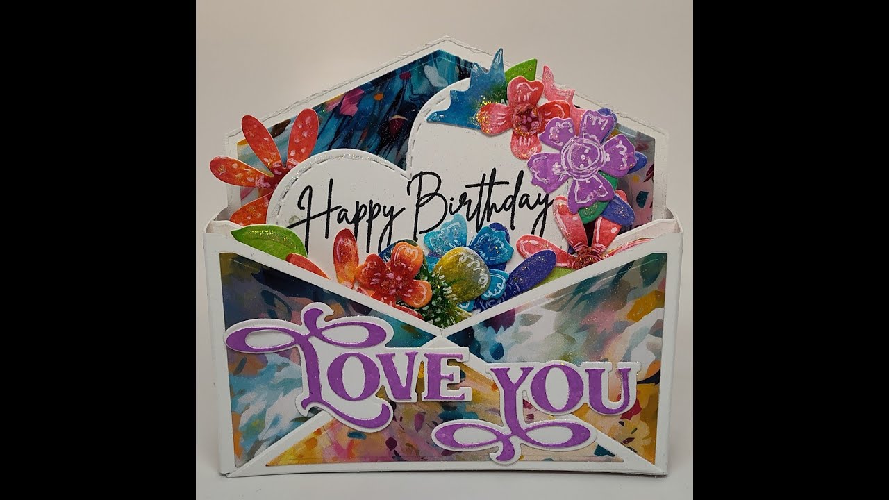 The Envelope Box Card!! - YouTube