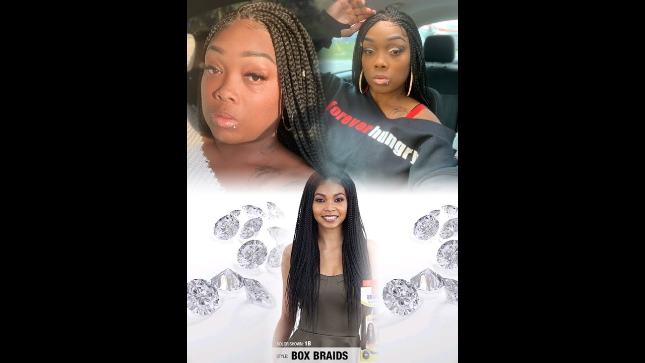 Instant Box Braids for under $60!!! Unit Review & Simple Install ...