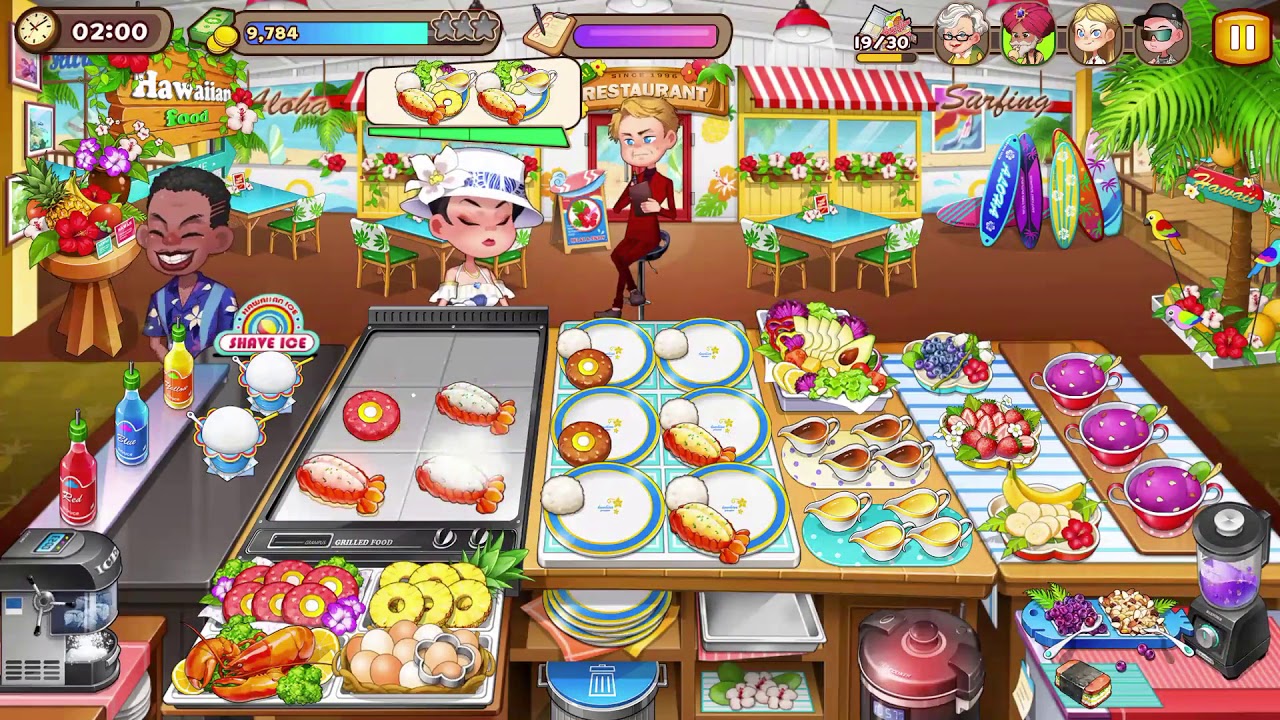 Cooking Adventure - Hawaiian Restaurant Master Level 3 - Full Upgrade ...