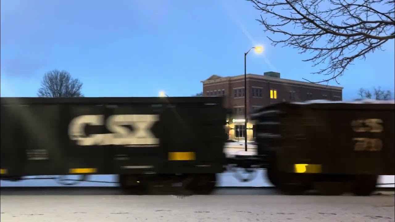 CSX M327 2/16/25 - YouTube