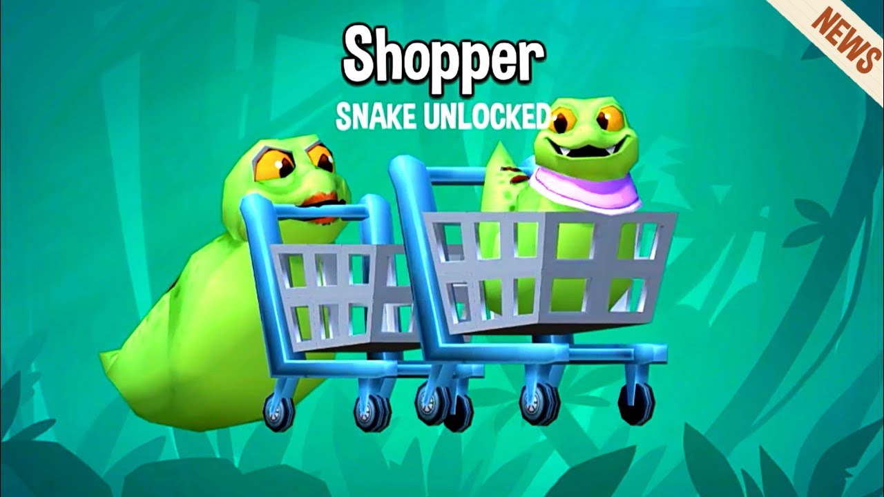 Snake Rivals - NEW SNAKE UNLOCKED Shopper ^^ - YouTube