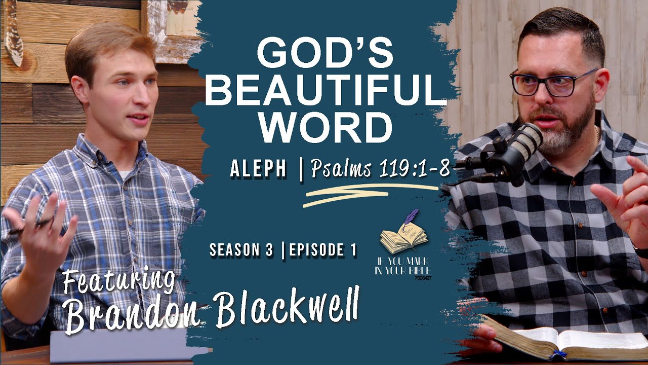 Aleph - Psalm 119:1-8 w/ Brandon Blackwell - YouTube