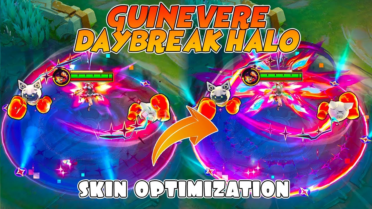 Guinevere Daybreak Halo The Aspirant Skin Optimization - YouTube