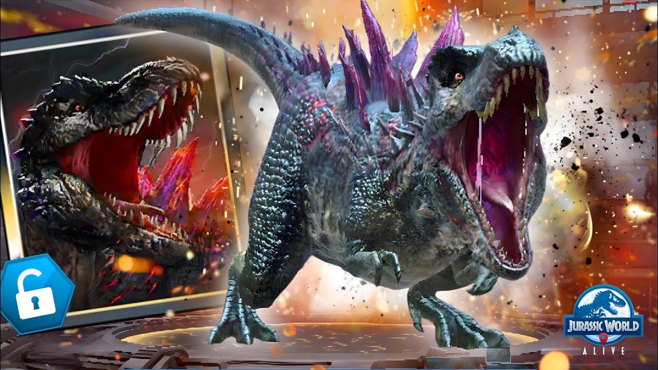 Unlock🔥GODZILLA'S REX🔥( MORTEM REX ) || Jurassic world alive || V3.14 ...