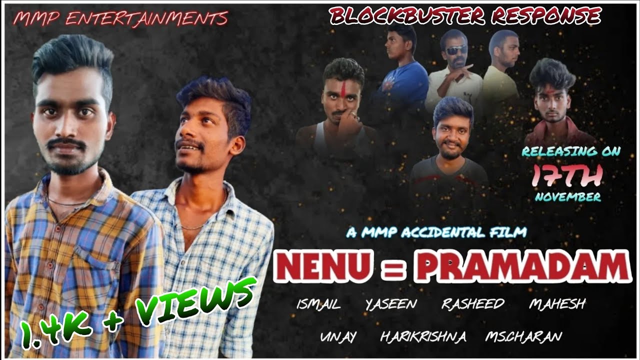 #Nenu=Pramadam Telugu New Short Film 2022 || MMP || YASEEN || RASHEED || - YouTube