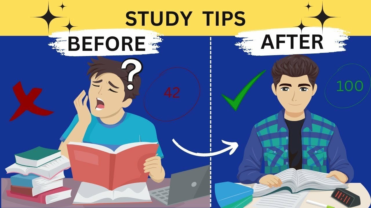 HOW TO SCORE HIGHEST MARKS IN EXAMS || 4 Best Study Tips to score 97% ...