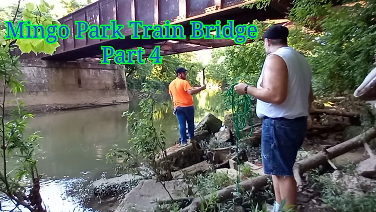 Magnet Fishing Presents: Mingo Park Train Bridge 4 - YouTube