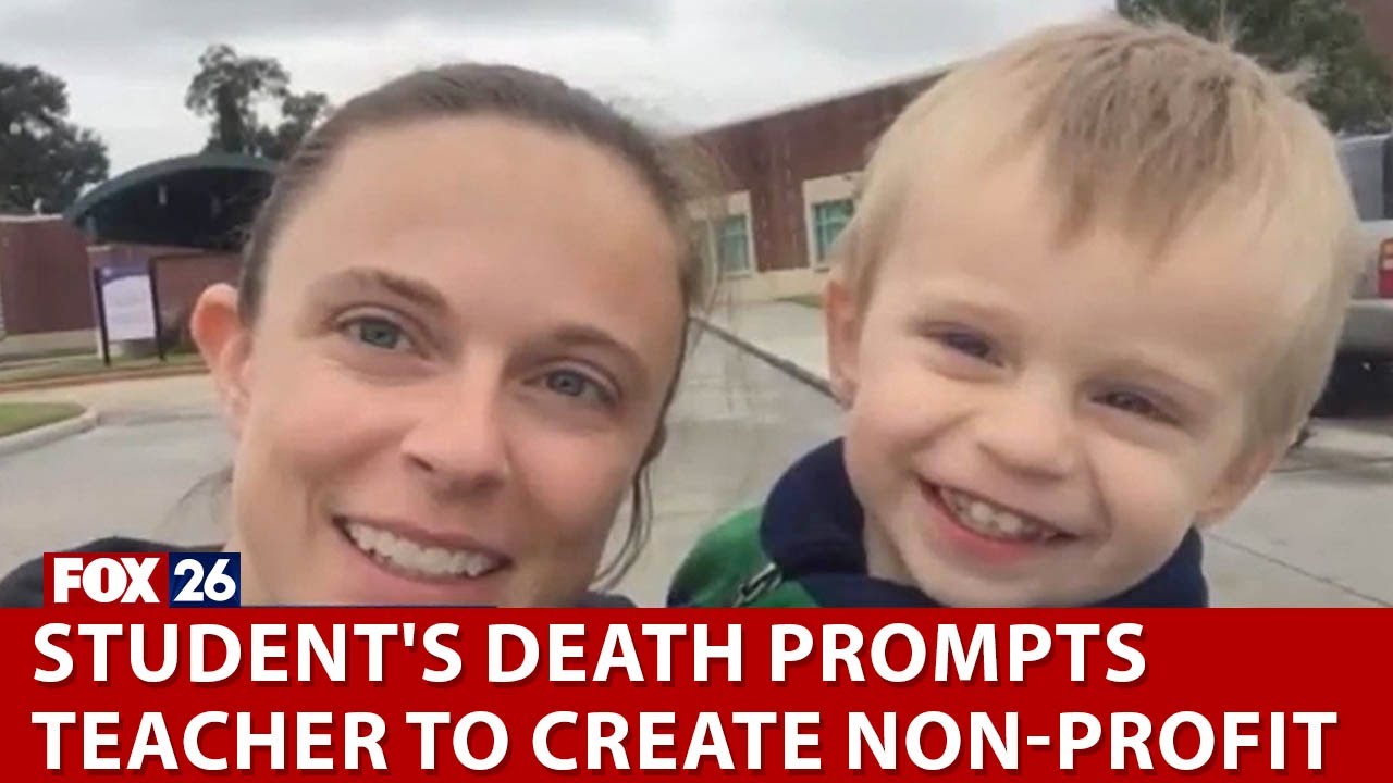 Student's death prompts teacher to create non-profit - YouTube