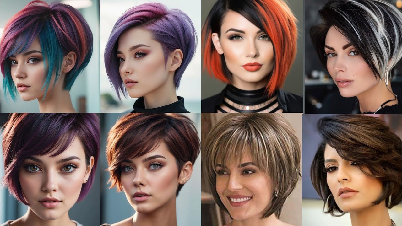 Stylish short pixie Bob haircut and hairstyle ideas for girls and women ...