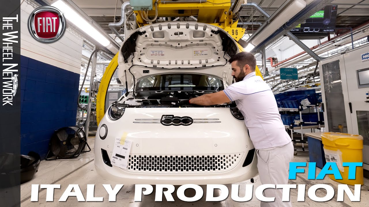 Fiat 500 Production in Italy – New vs. Old - YouTube