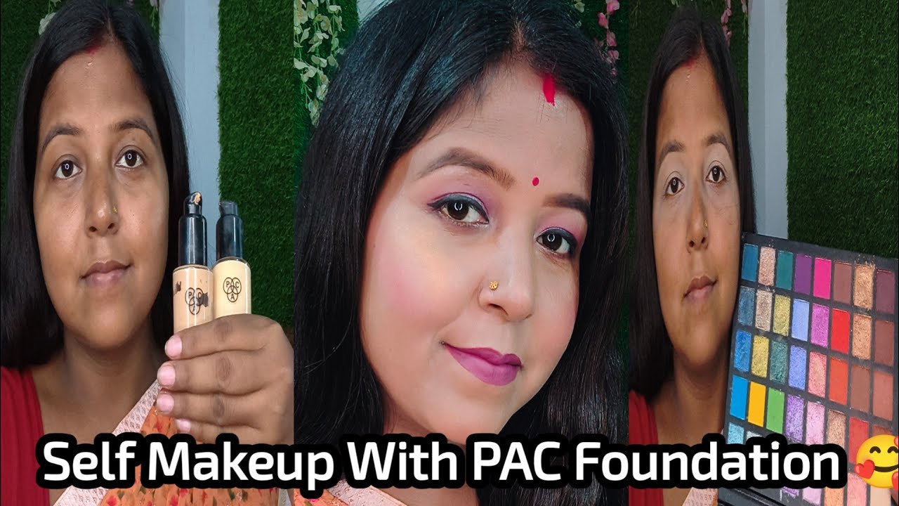 Self Makeup Tutorial With PAC Foundation 🥰 Pushpa Beauty Parlour Nagram ...