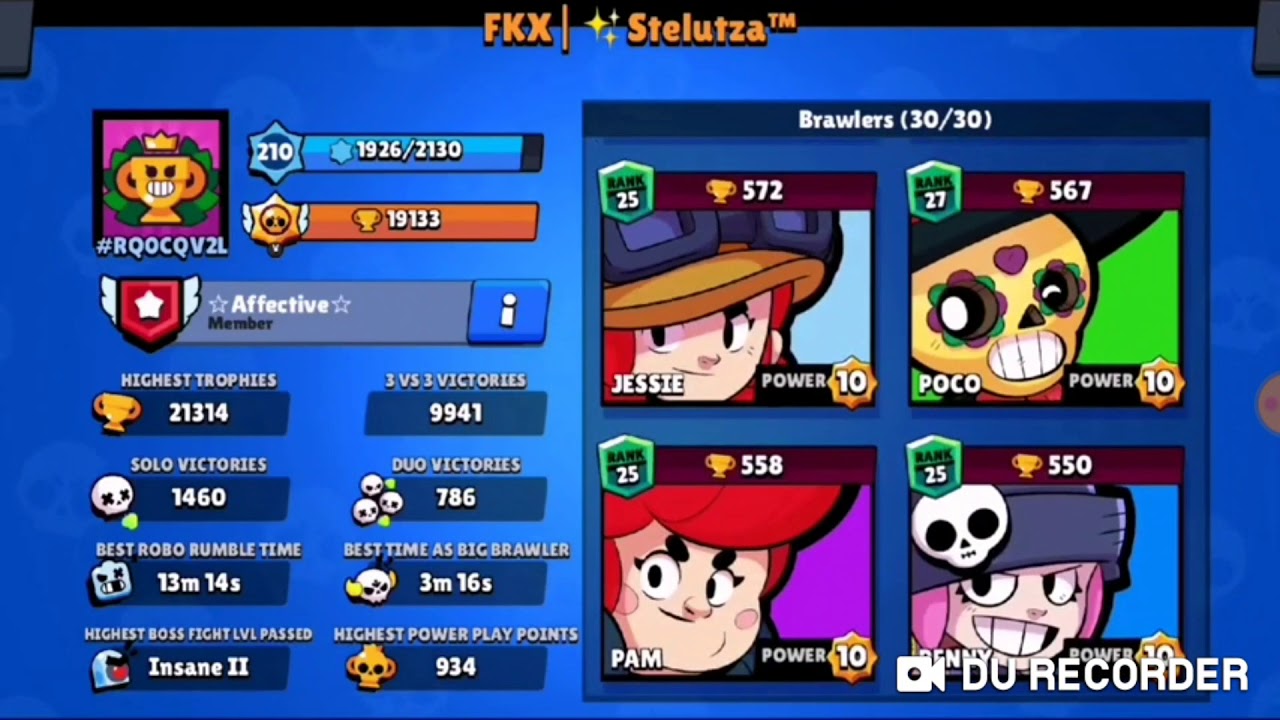TOP 5 PLAYERI BRAWL STARS ROMANIA! - YouTube