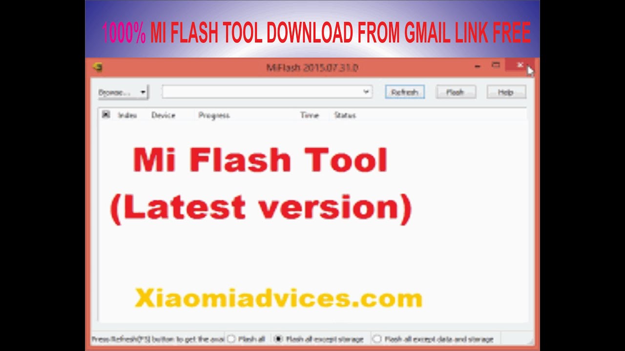 MI FLASH TOOL FIX BUGS FREE DOWN LOAD || Official Mi Flash Tool ...