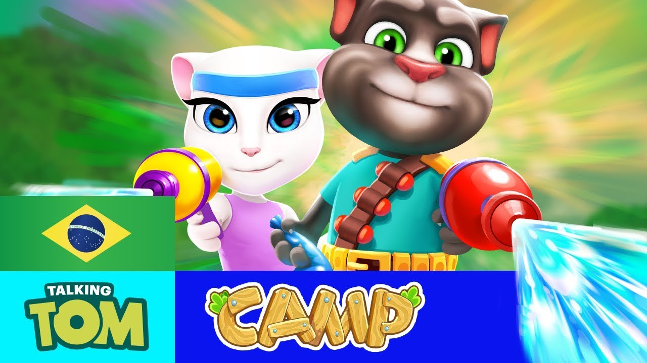 Talking Tom Camp – Guerrinha de Água Épica (Trailer Oficial de ...