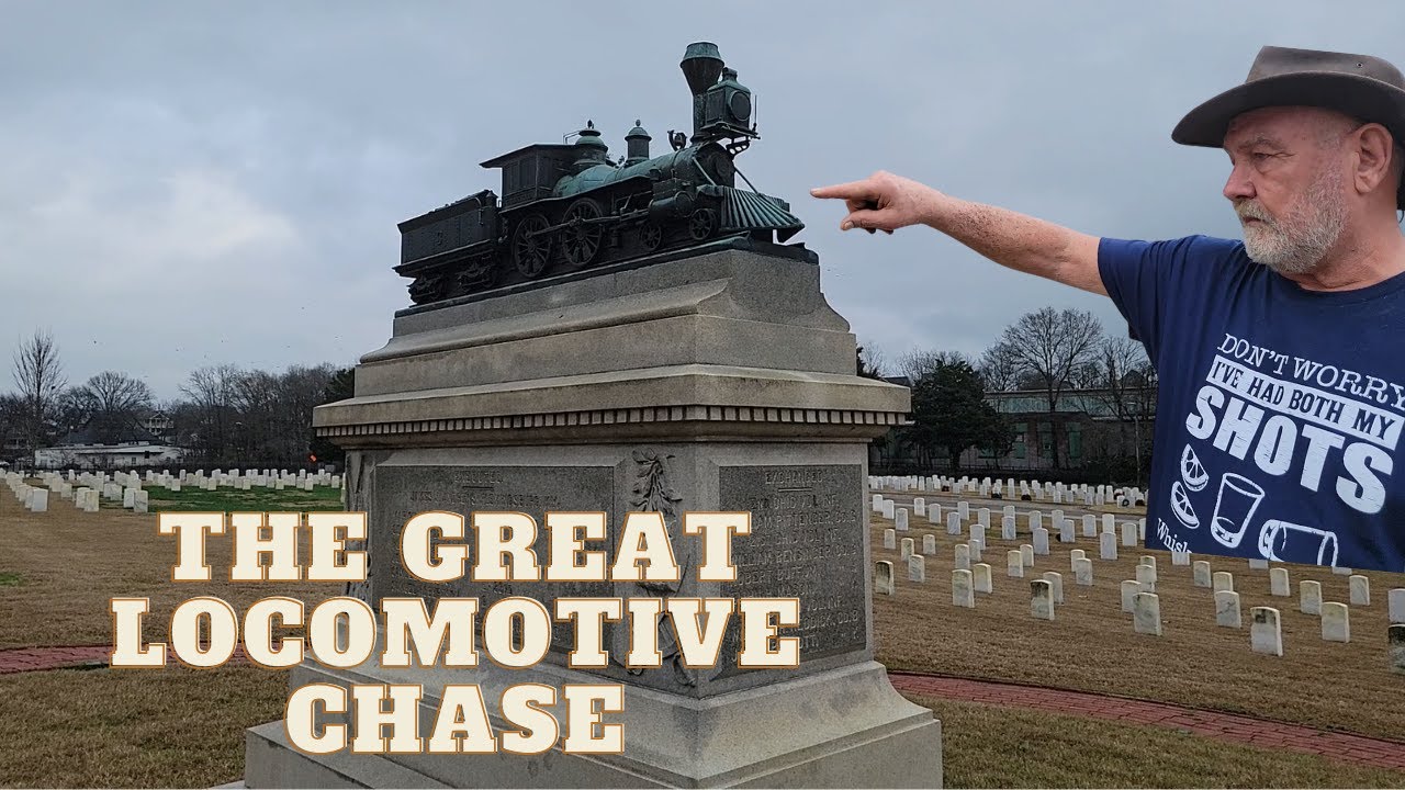 ANDREWS' RAIDERS - THE GREAT LOCOMOTIVE CHASE & OTHER MEMORIALS - YouTube