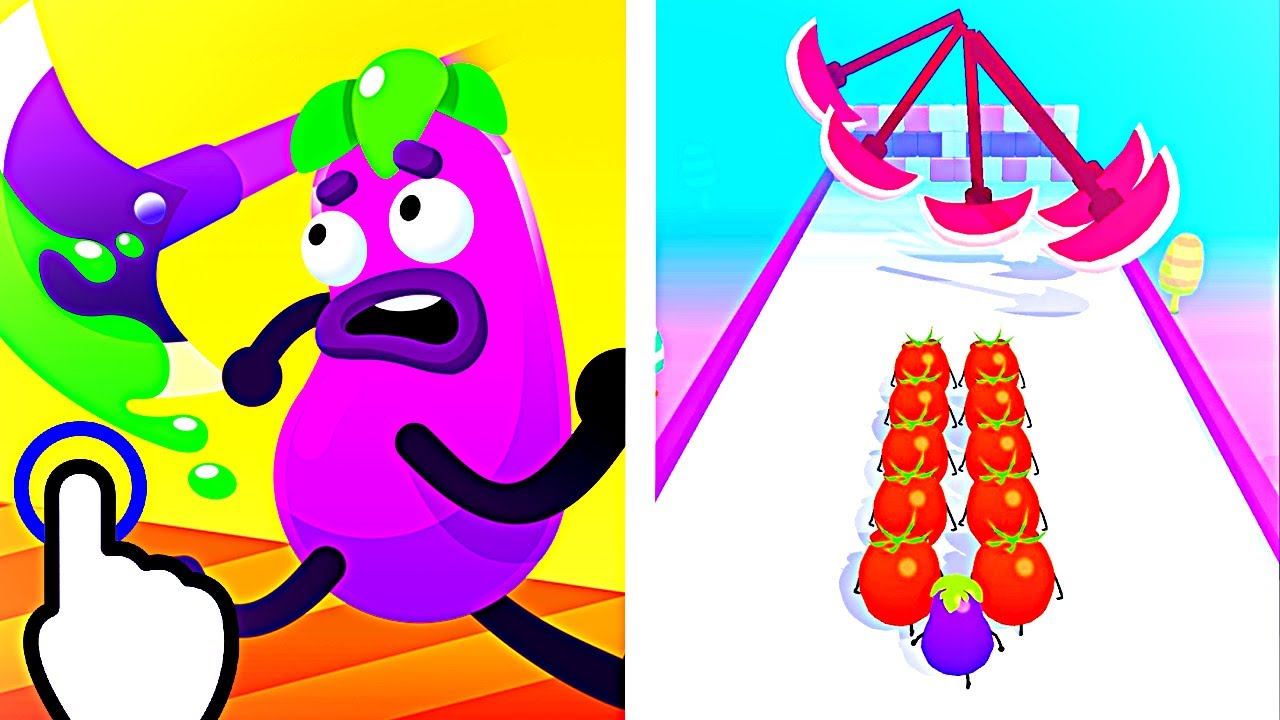 Fruit Fun Race 3D - Happy Fruit Run - All Levels iOS Android GamePlay ...