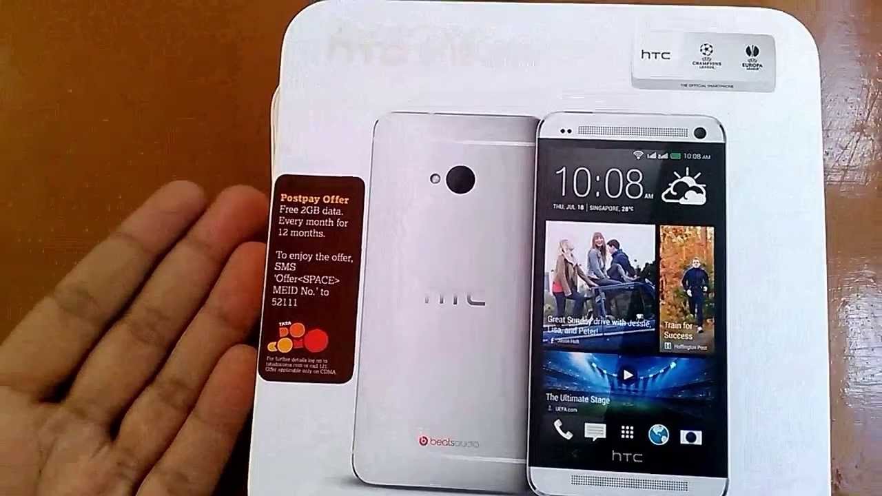 htc one dual sim hands on review - YouTube