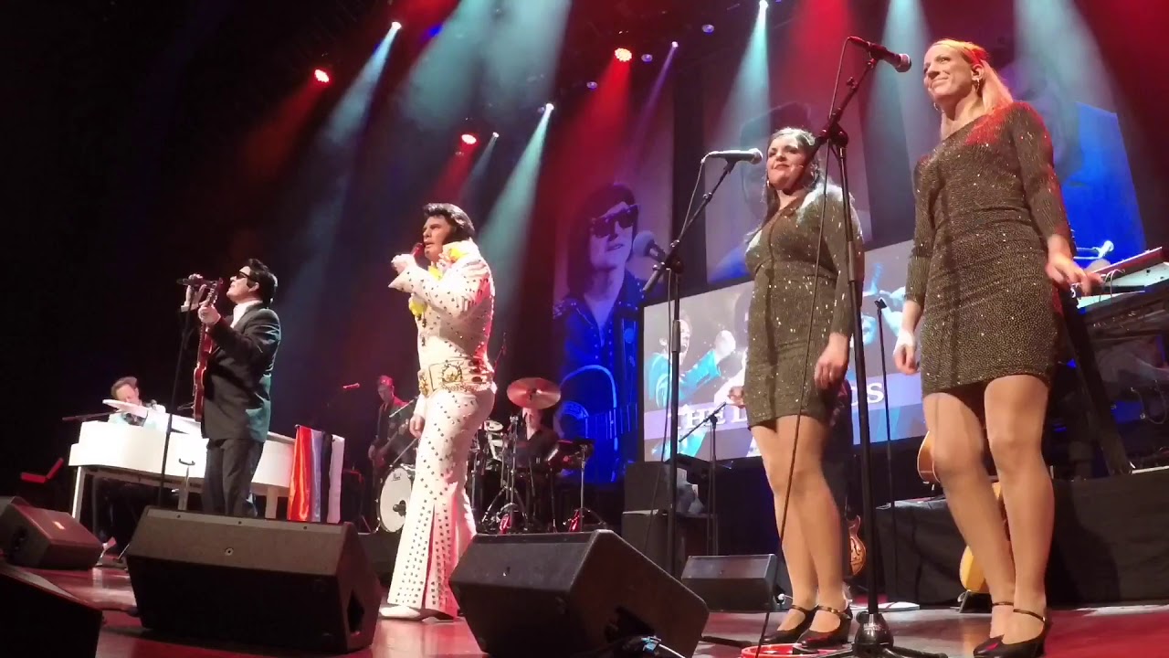 Swedish legends show part 2 Elvis Jerry Lee Lewis n Roy Orbison ...
