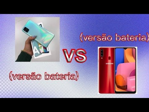 diferença da bateria do a20s pro a71 - YouTube