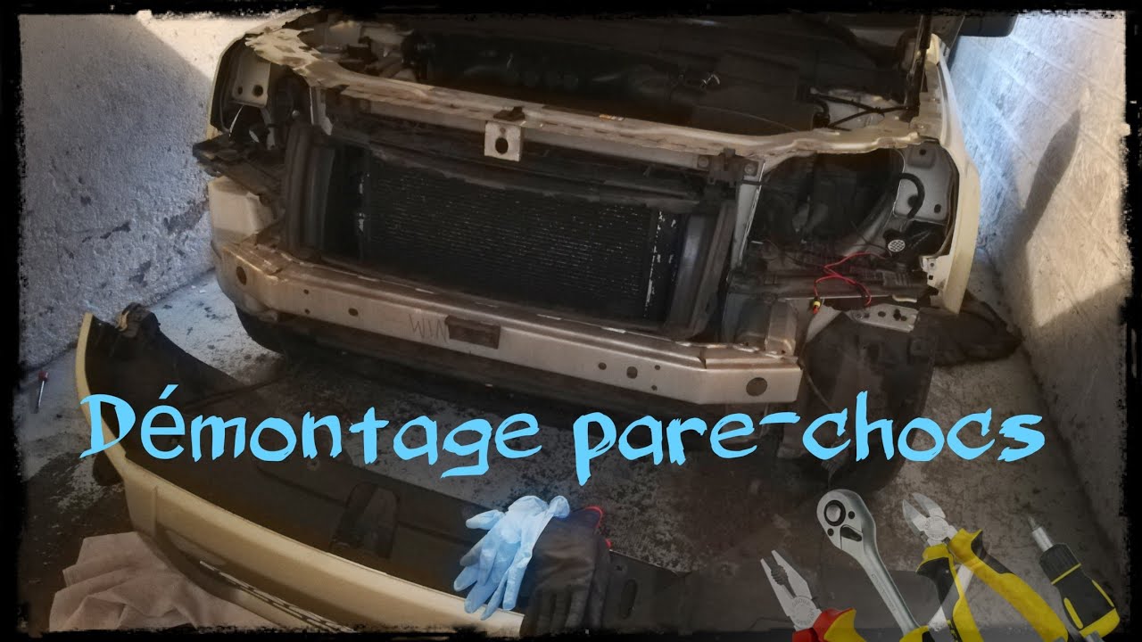 Démontage pare-chocs freelander 2 bumper removal - YouTube