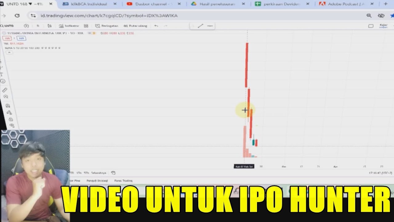 Video untuk IPO hunter saham - pengalaman dari IPO UNTD dan BAIK - YouTube