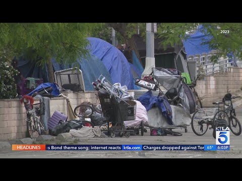 Neighbors concerned over growing homeless encampment in Venice, California