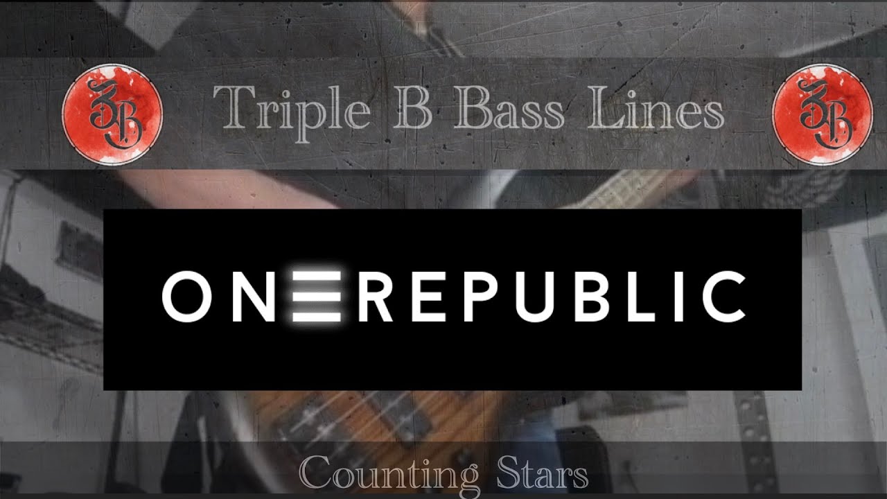 OneRepublic - Counting Stars Bass Cover with Tabs - YouTube